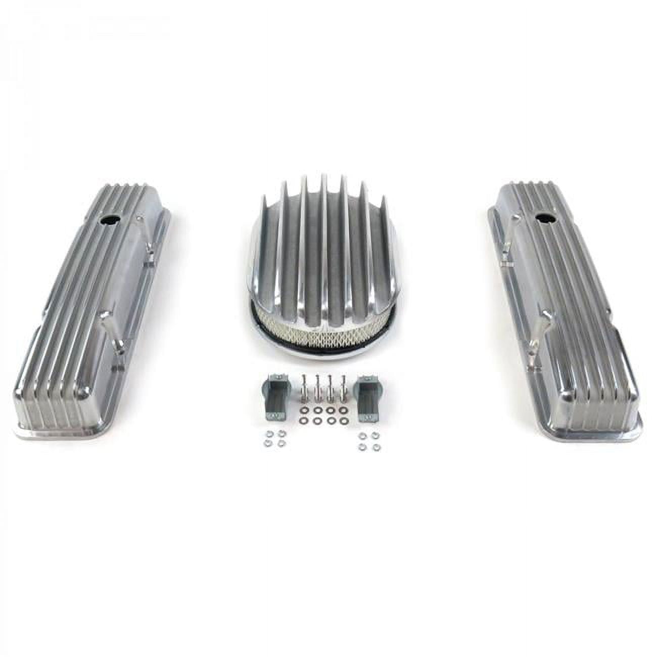 SBC 12 Deep Oval & Short Finned Engine Dress Up kit with Holes No ...