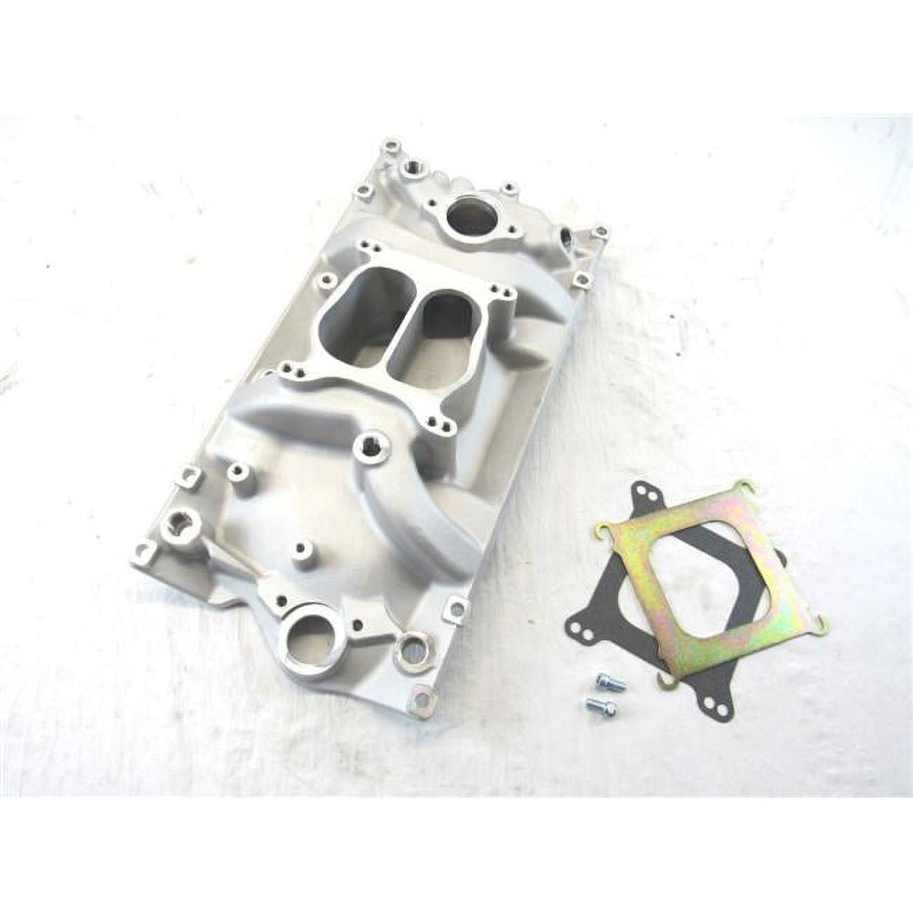 SBC 350 Holeshot Vortec Intake Manifold, Satin - Walmart.com