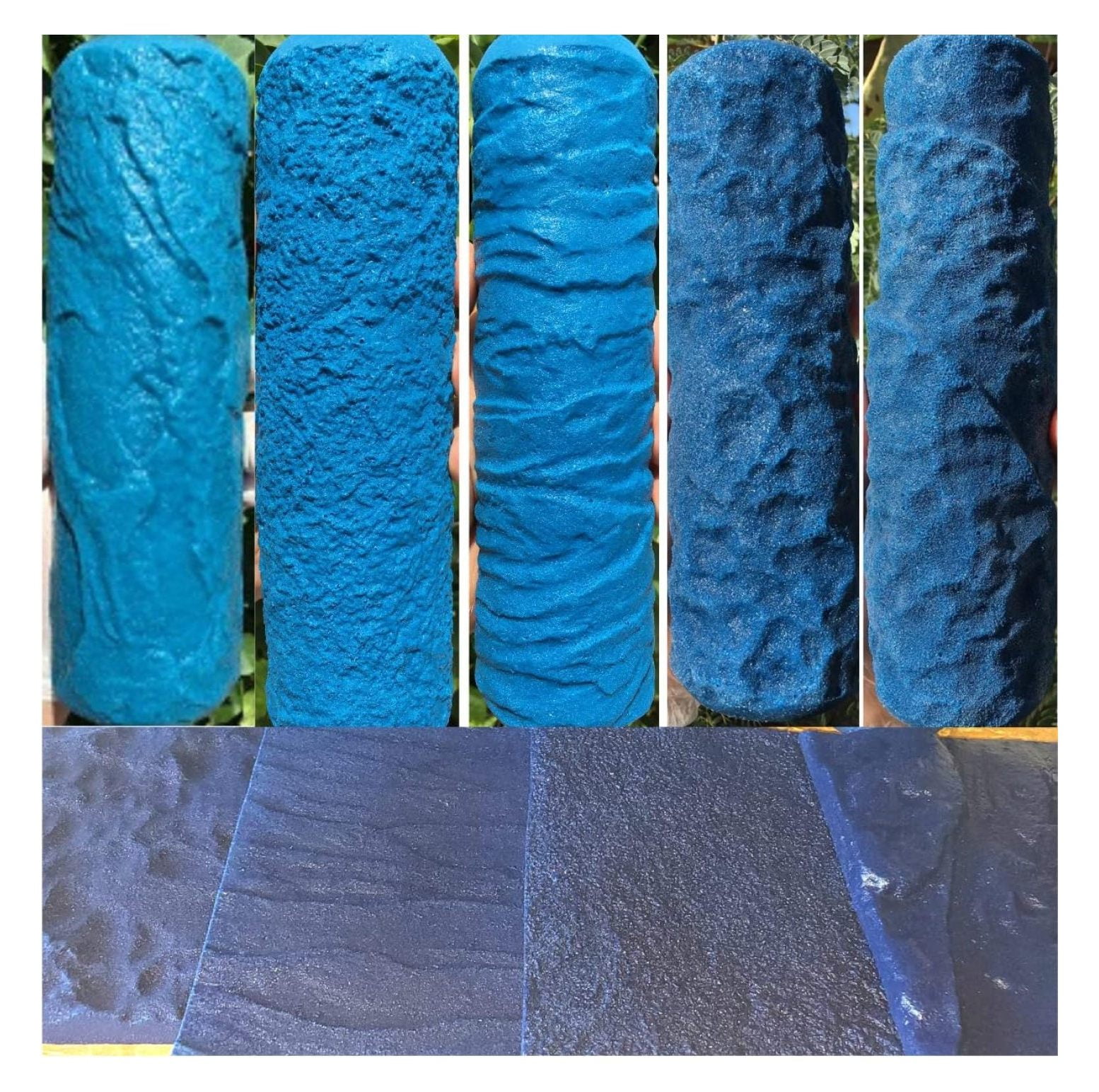 SBC CONCRETE TEXTURE STAMP AND MASONRY FORMS TOOL SET - BEST OF THE ...