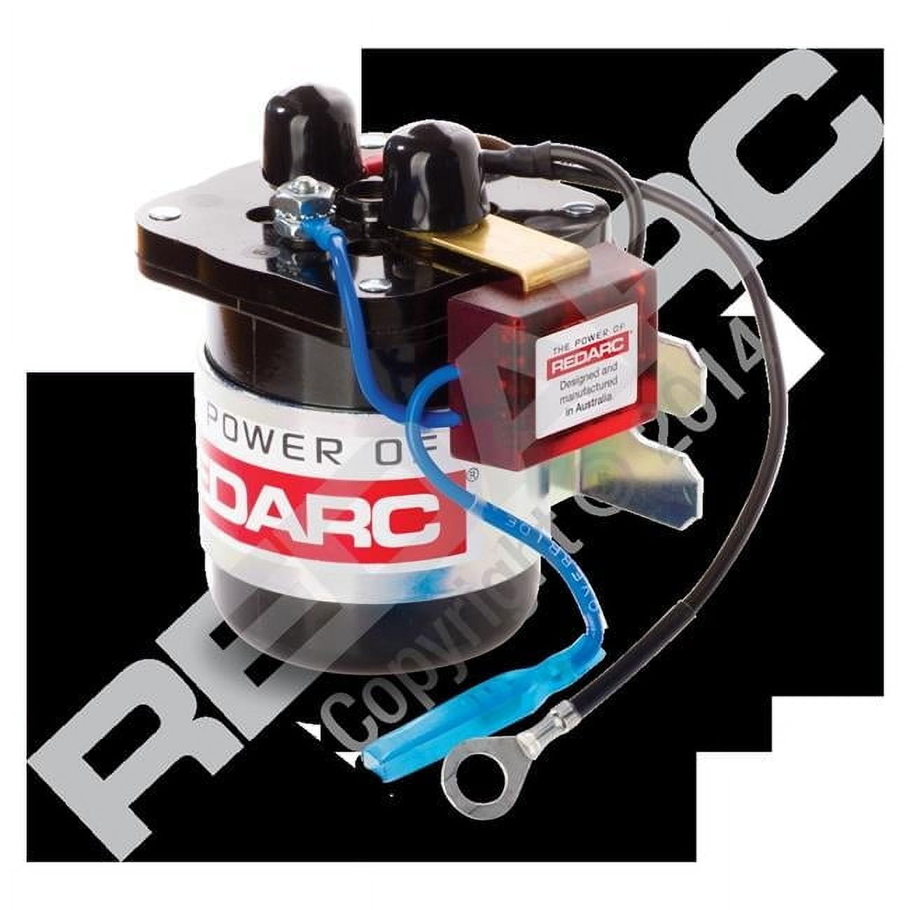 SBI212 Dual Battery Isolator Charger Solinoid 12V & 200 Amp 4wd Caravan ...