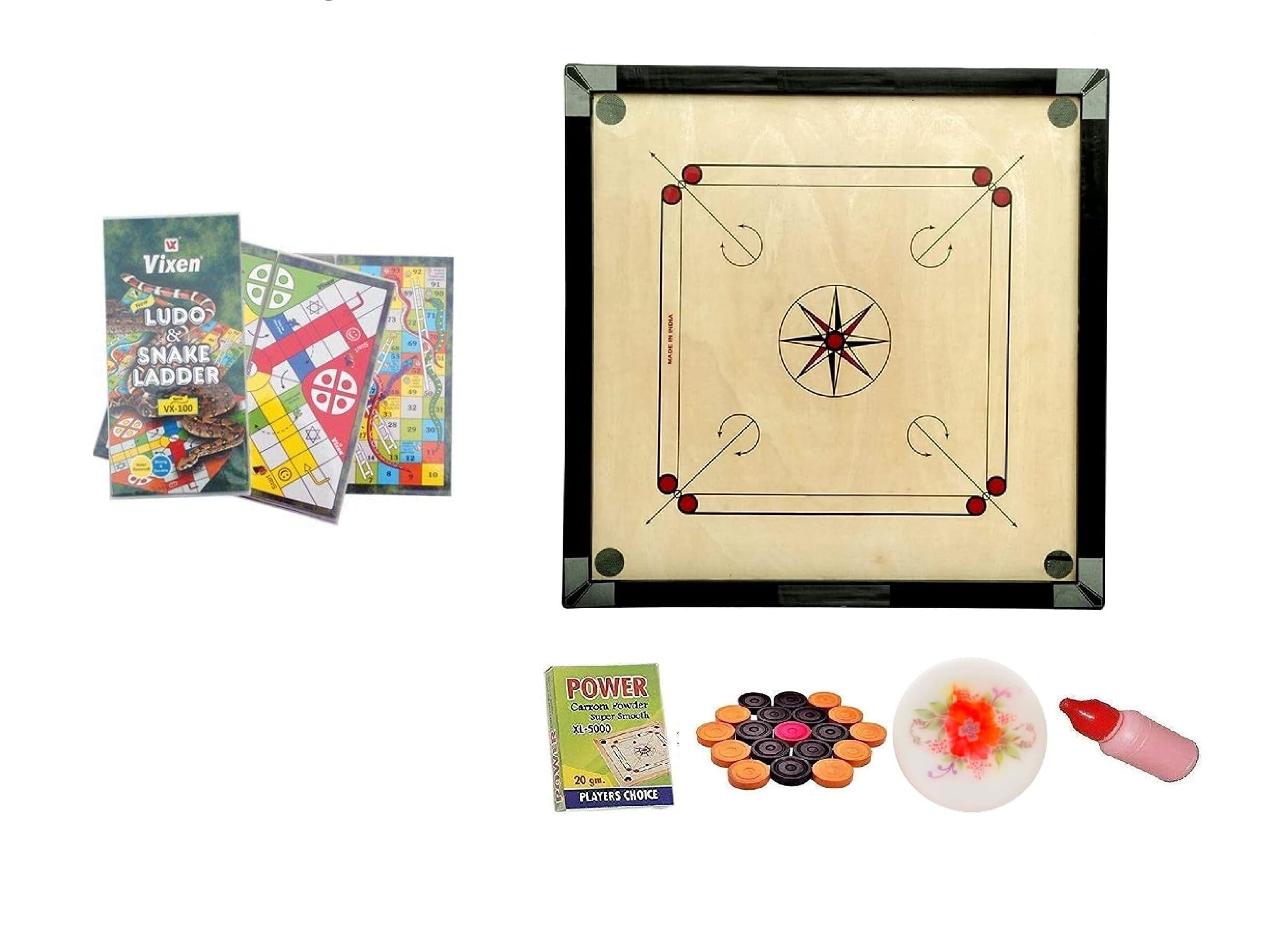 SBJT Superior Matte Finish Practice Carrom Board for Serious ...