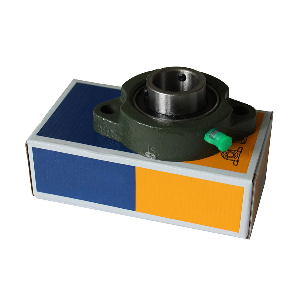 SBLF207-22 1-3/8" ID Pillow Block Bearing Double Seals 2-Bolts Mouting ...