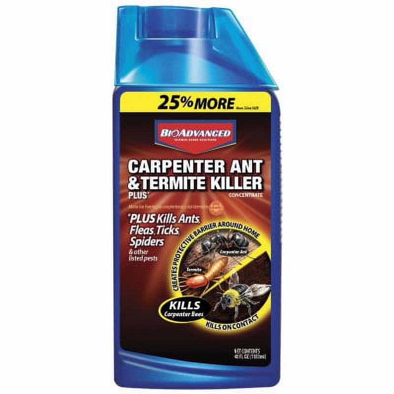 SBM BioAdvanced 40 oz. Concentrate Carpenter Ant & Termite Killer Plus ...
