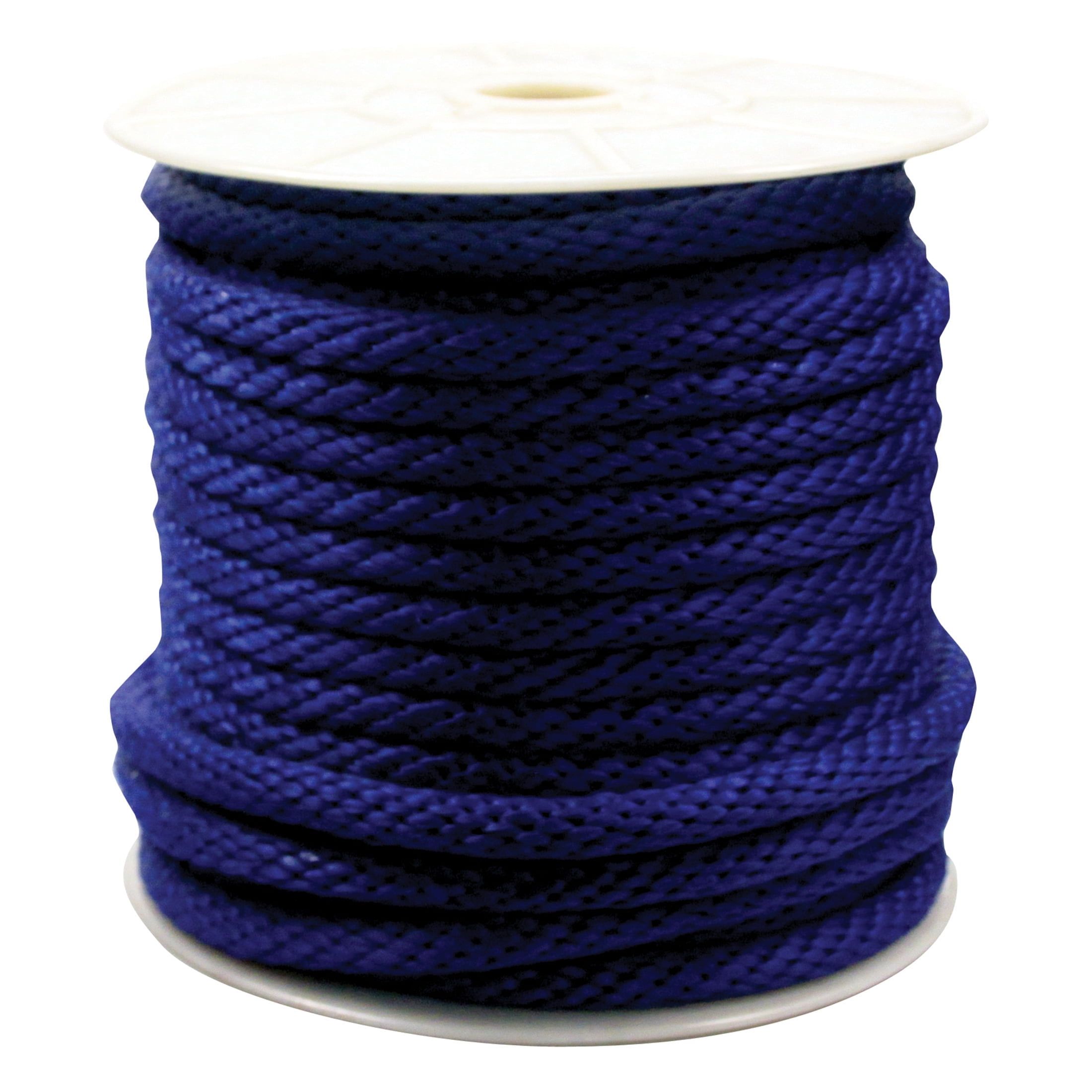 Rope King SBP-58140B, Solid Braided Poly Rope, 5/8" x 140', Blue, 1 ...