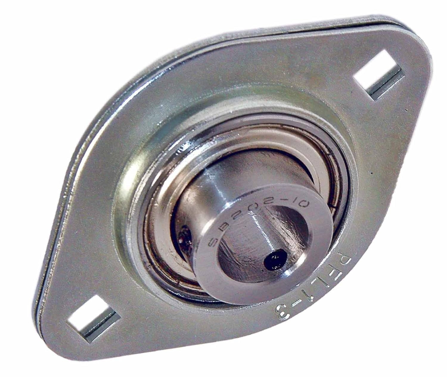 SBPFL202-10 5/8 Pressed Steel Bearing Unit 2-Bolt Flanges Mounted ...