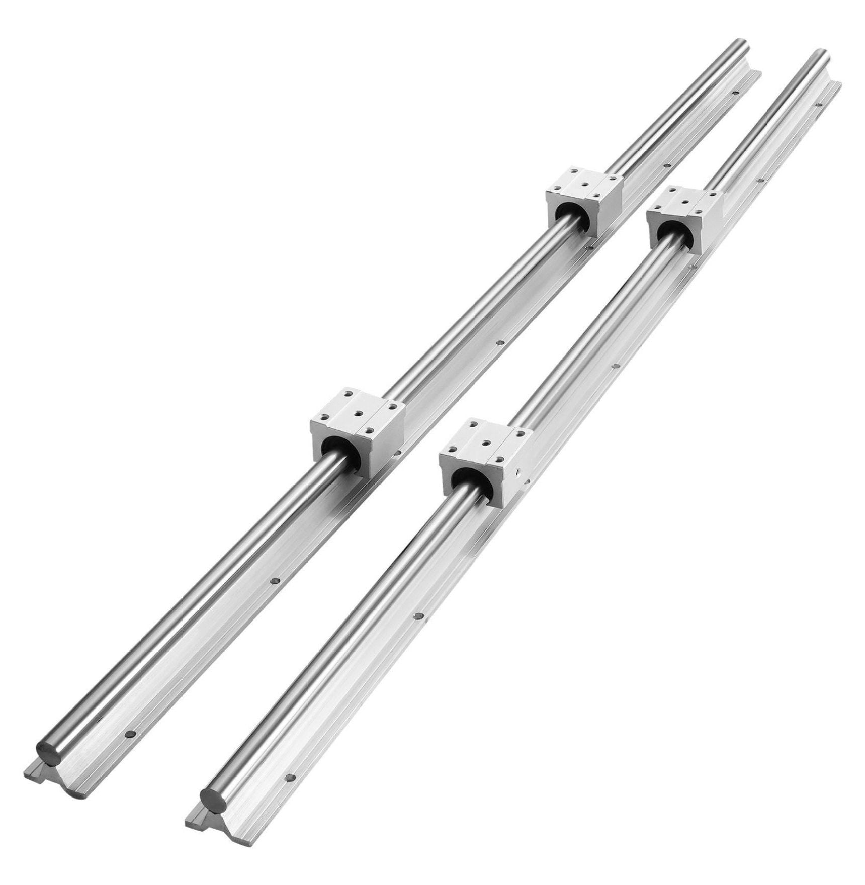 SBR20 Linear Guide Rail Set 800mm - 2 Rails & 4 Blocks - CNC Router, 3D ...