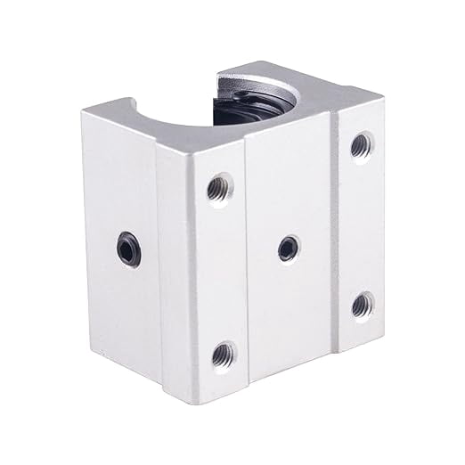 SBR20UU 20mm 1PC Linear Bearing Block Aluminum Open Linear Motion ...