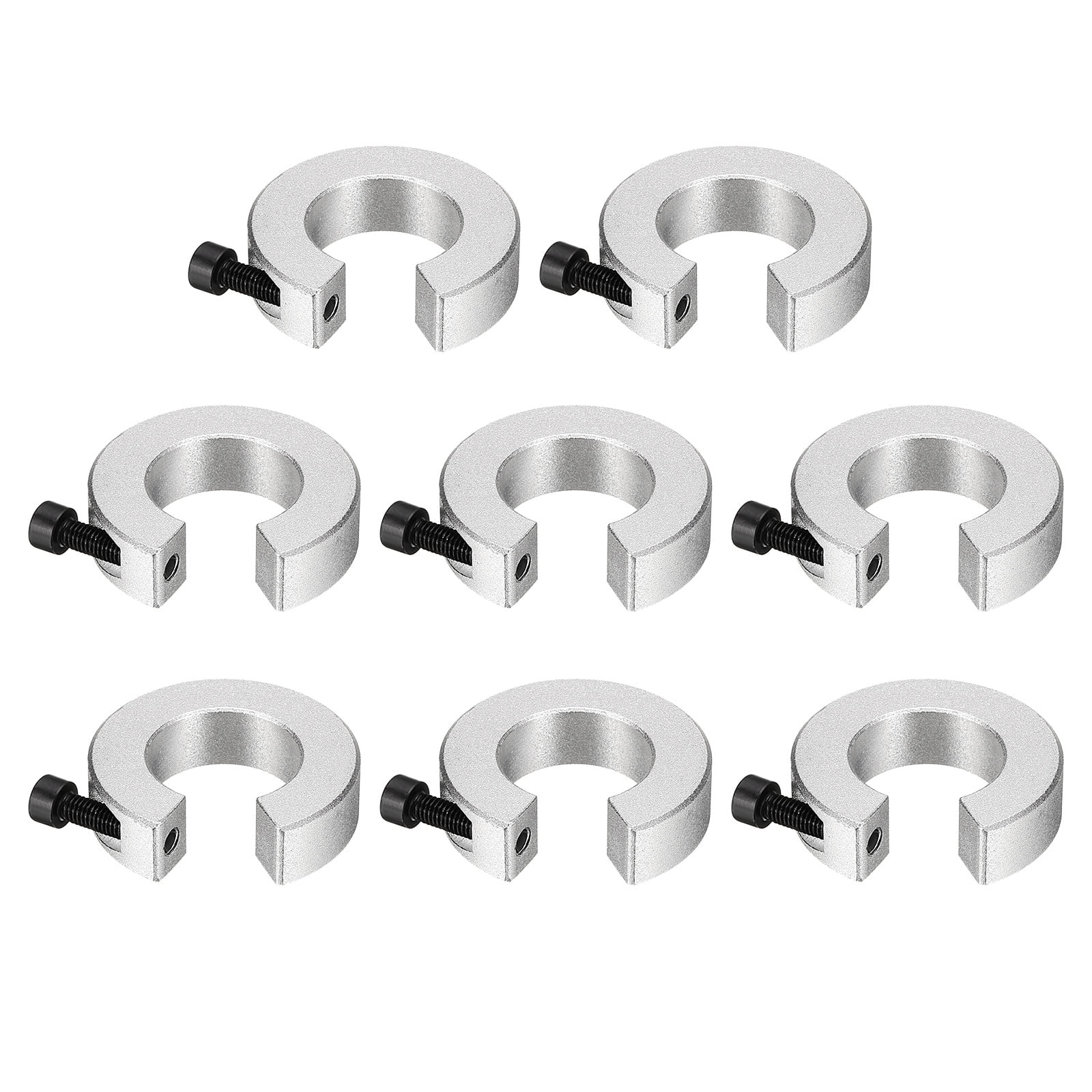 SBR25 Linear Rail Shaft Stop Collars Silvery 8pcs - Walmart.com