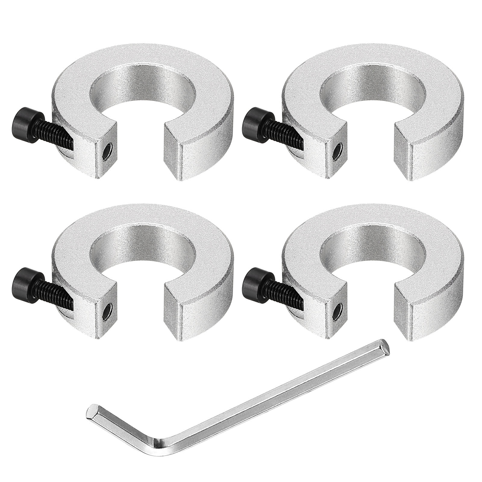 SBR25 Linear Rail Shaft Stop Collars with a Nickel Flat Head Wrench ...