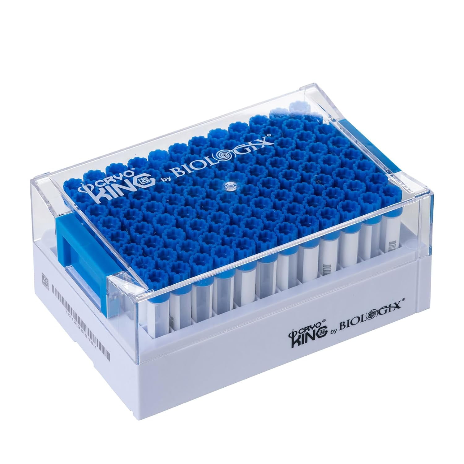 SBS Combo 0.75 ml Cryovials with Racks, 2D Code 96-Well External Thread ...