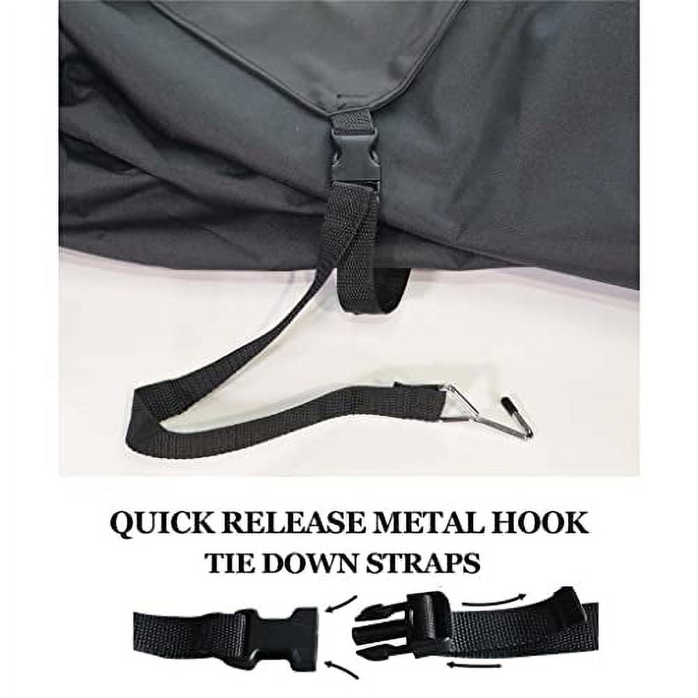 SBU Trailerable Snowmobile Snow Machine Sled Cover Compatible for Ski ...