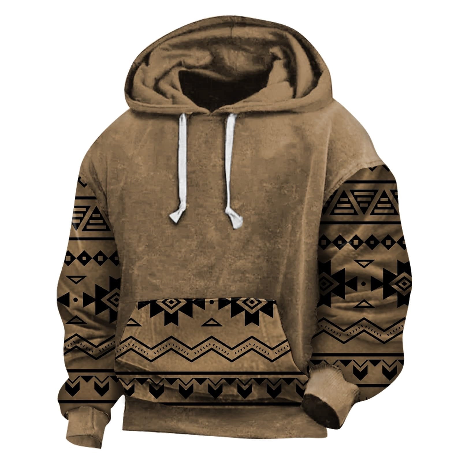 SBYOJLPB Hooded Robes for Men Plus Size Men's Leisure Draw Rope Hooded ...