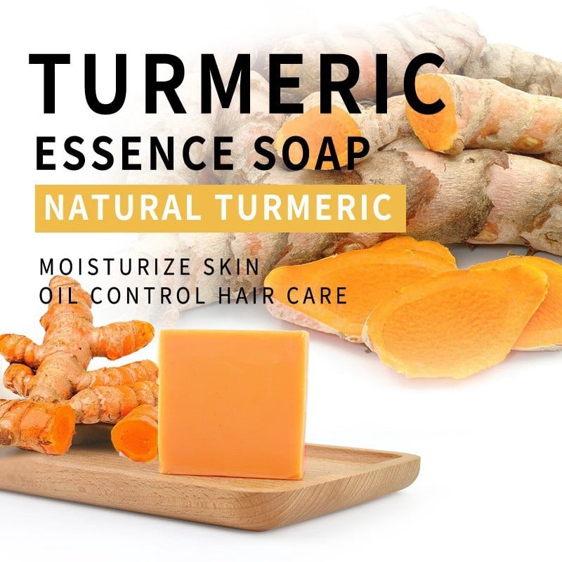 SBYOJLPB Melanin Turmeric Soap for Dark Spots & Acne, Turmeric Soap for ...