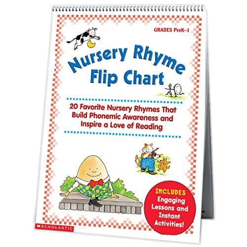 Pre-Owned Nursery Rhyme Flip Chart: 20 Favorite Nursery Rhymes That ...