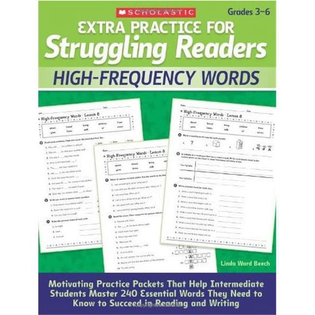 Scholastic 978-0-545-12410-2 Extra Practice for Struggling Readers ...