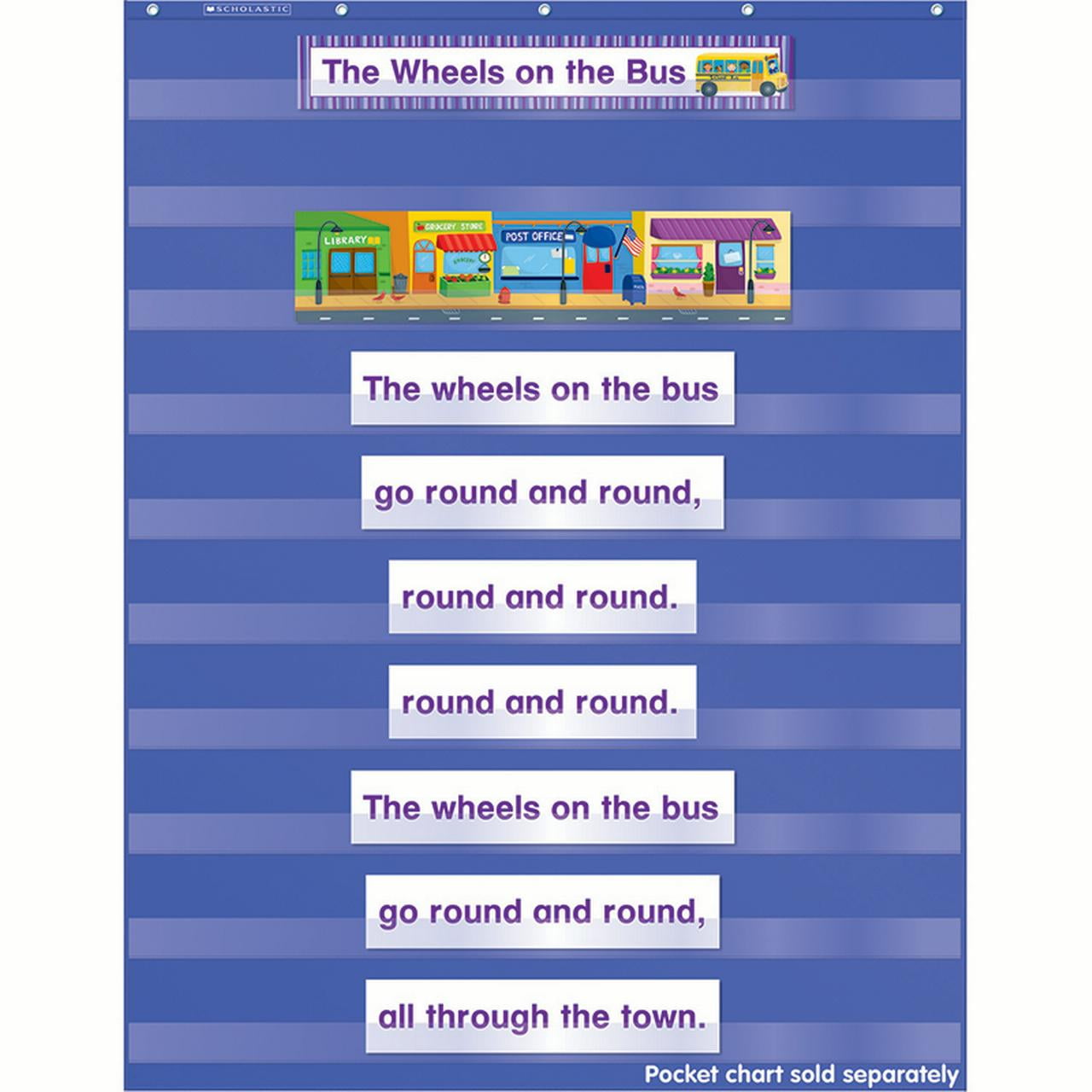 SC-542527 - Favorite Kids Songs Pocket Chart Add Ons by Scholastic ...