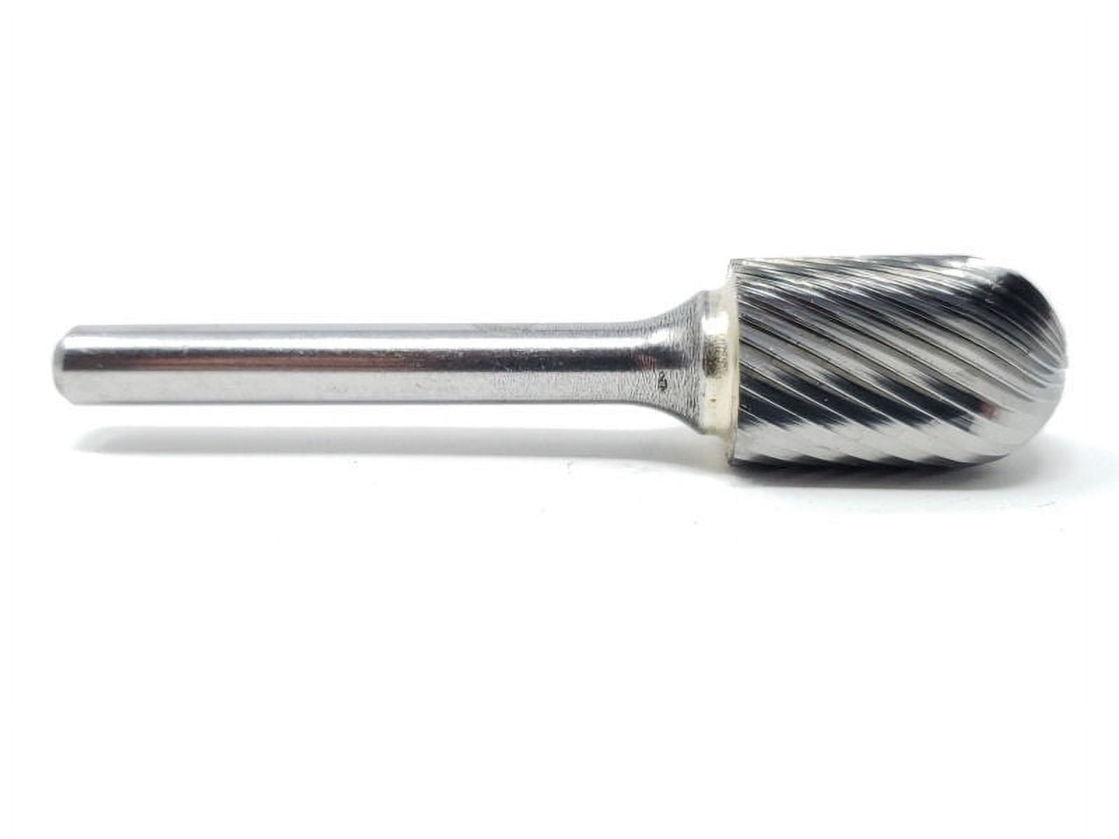 SC-6 Single Cut Cylindrical Radius End 5/8" x 1" Carbide Burr Bur Tool ...