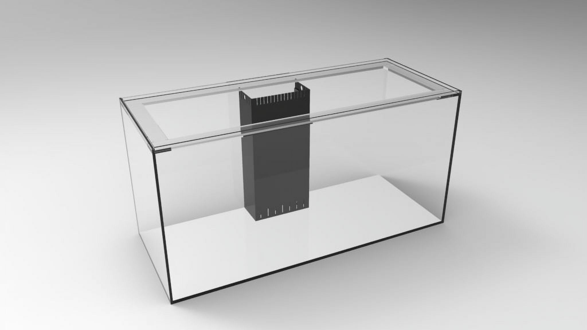 SC Aquariums 100 Gallon-A Starfire Aquariums with Center Overflow ...