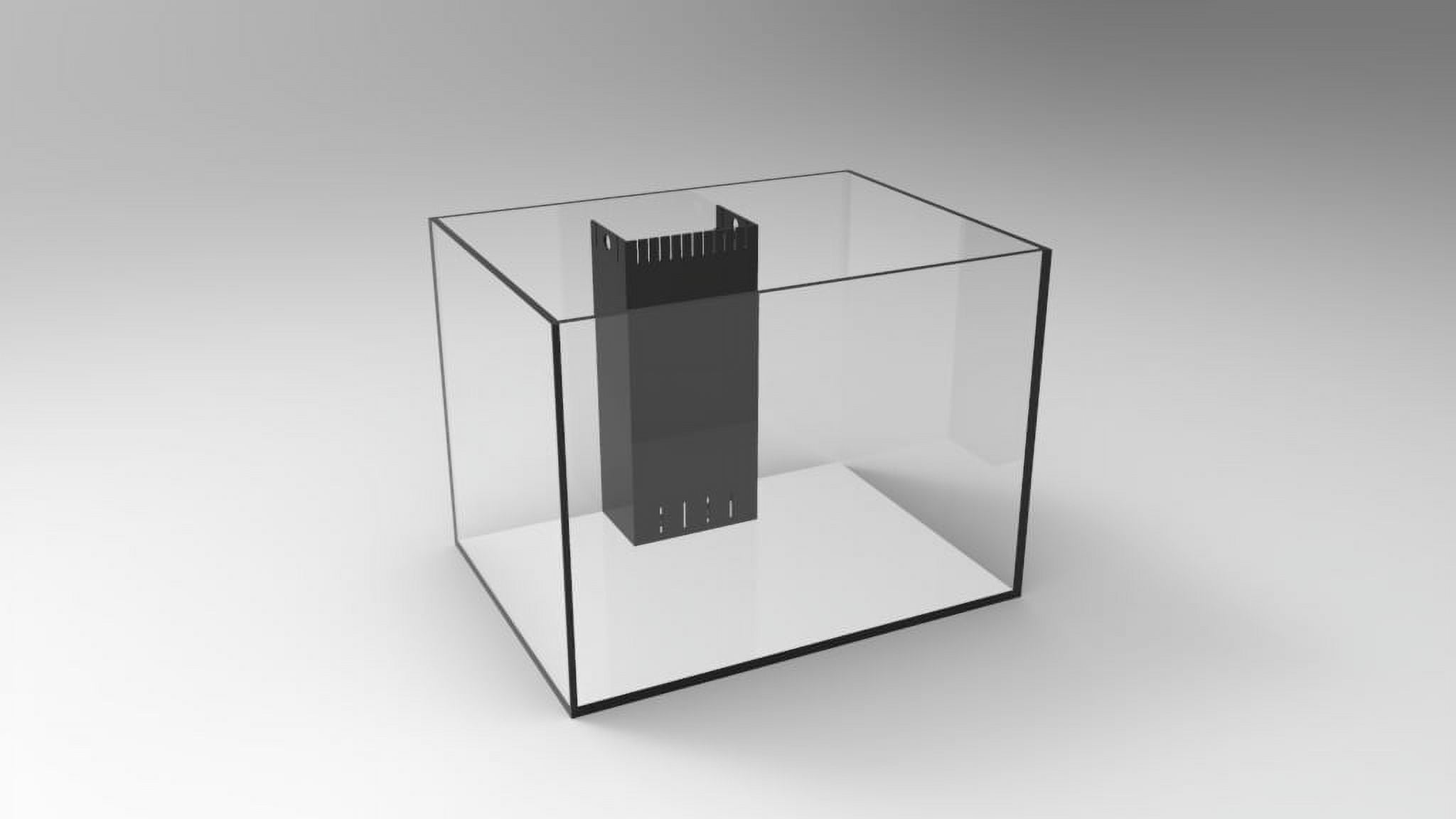SC Aquariums 34G Starfire Aquarium w/Center Overflow 24x18x18 H 10mm ...