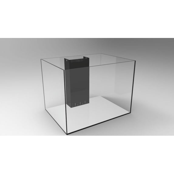 SC Aquariums 80 Gallon Starfire Aquariums with Center Overflow 32x24x24 ...