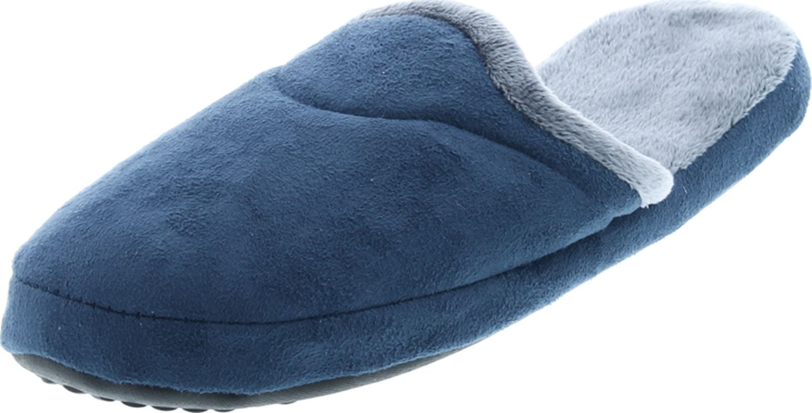 SC Home Collection Mens Plush Fashion House Slippers - Walmart.com