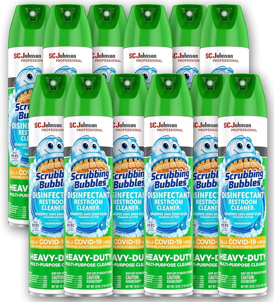 SC Johnson Professional, Scrubbing Bubbles Multipurpose Bathroom ...