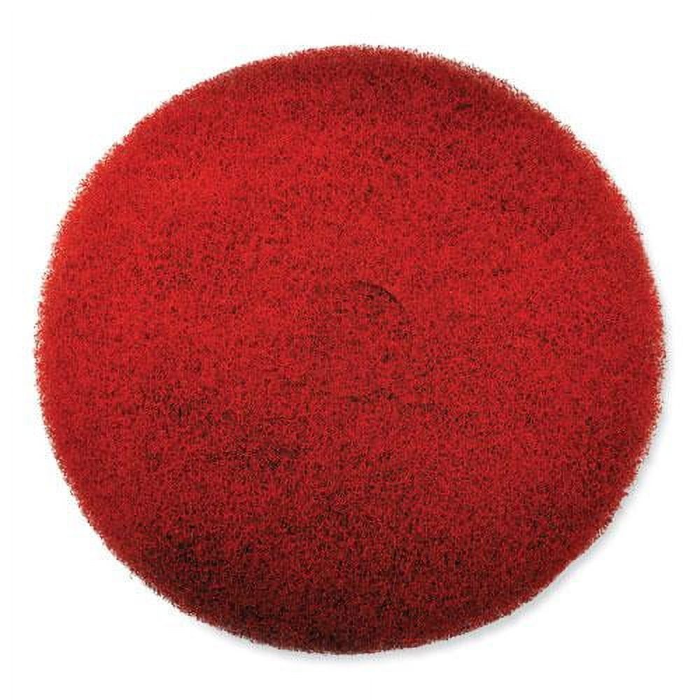 SC Johnson Professional EZ CARE Heavy Duty Scrub Pad, 17" Diameter, Red ...