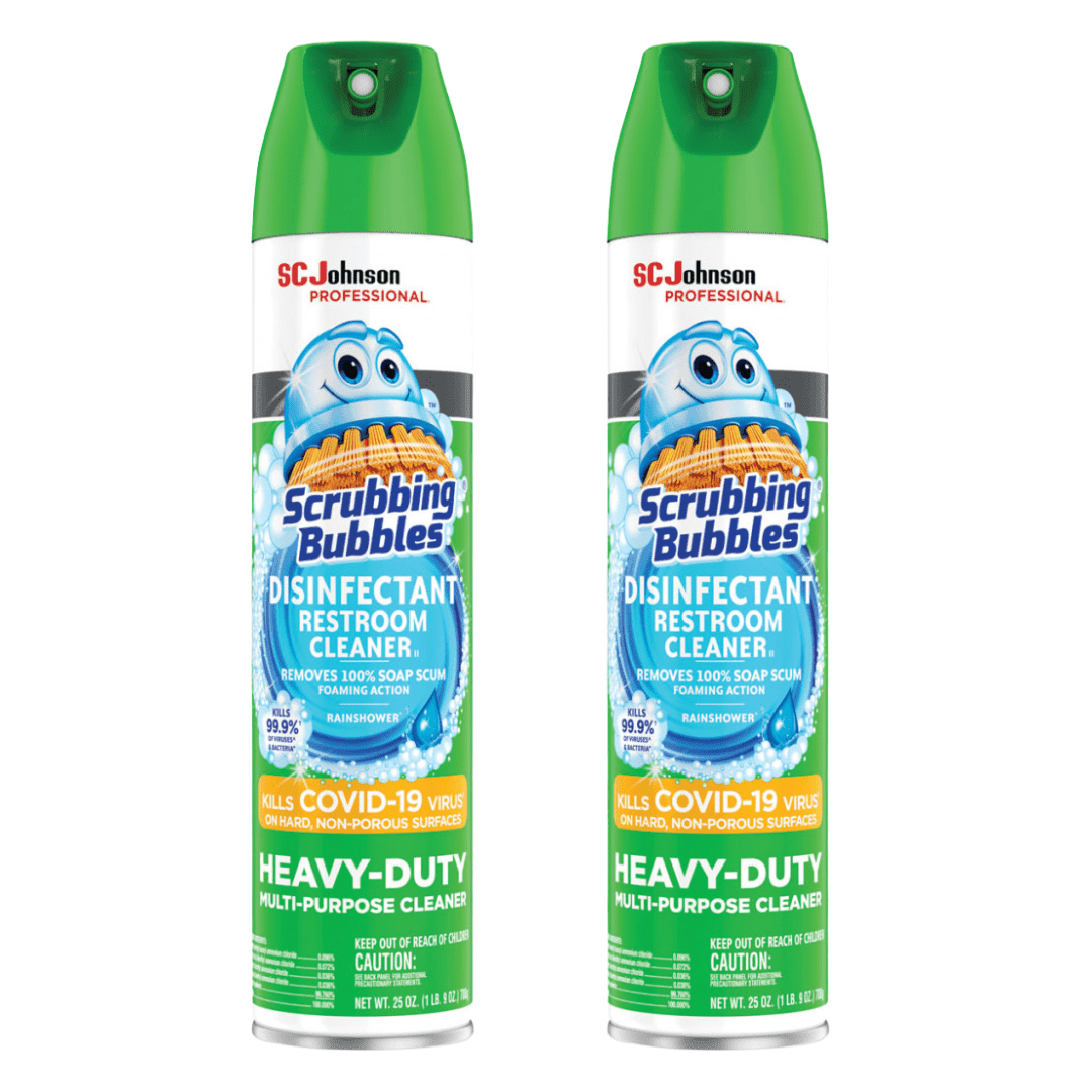 SC Johnson Scrubbing Bubbles Multipurpose Bathroom Cleaner ...