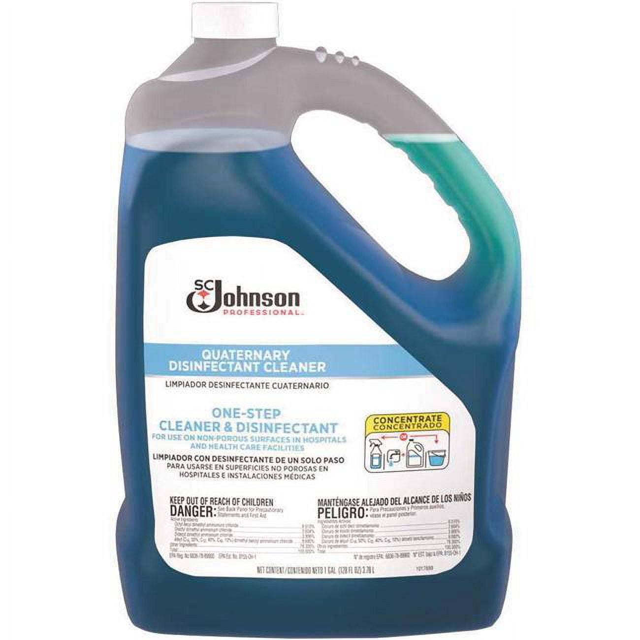 SC Johnson & Son 680068 1 gal Professional Quaternary Disinfectant ...