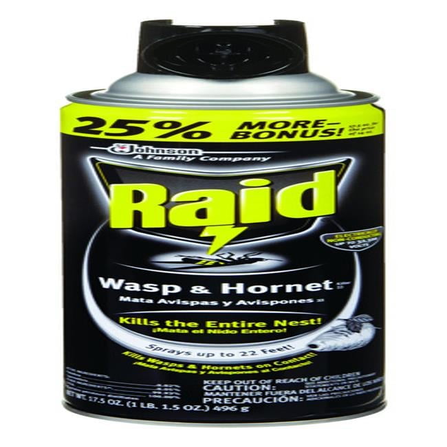SC Johnson & Sons Raid Wasp & Hornet Killer pack of 12 - Walmart.com