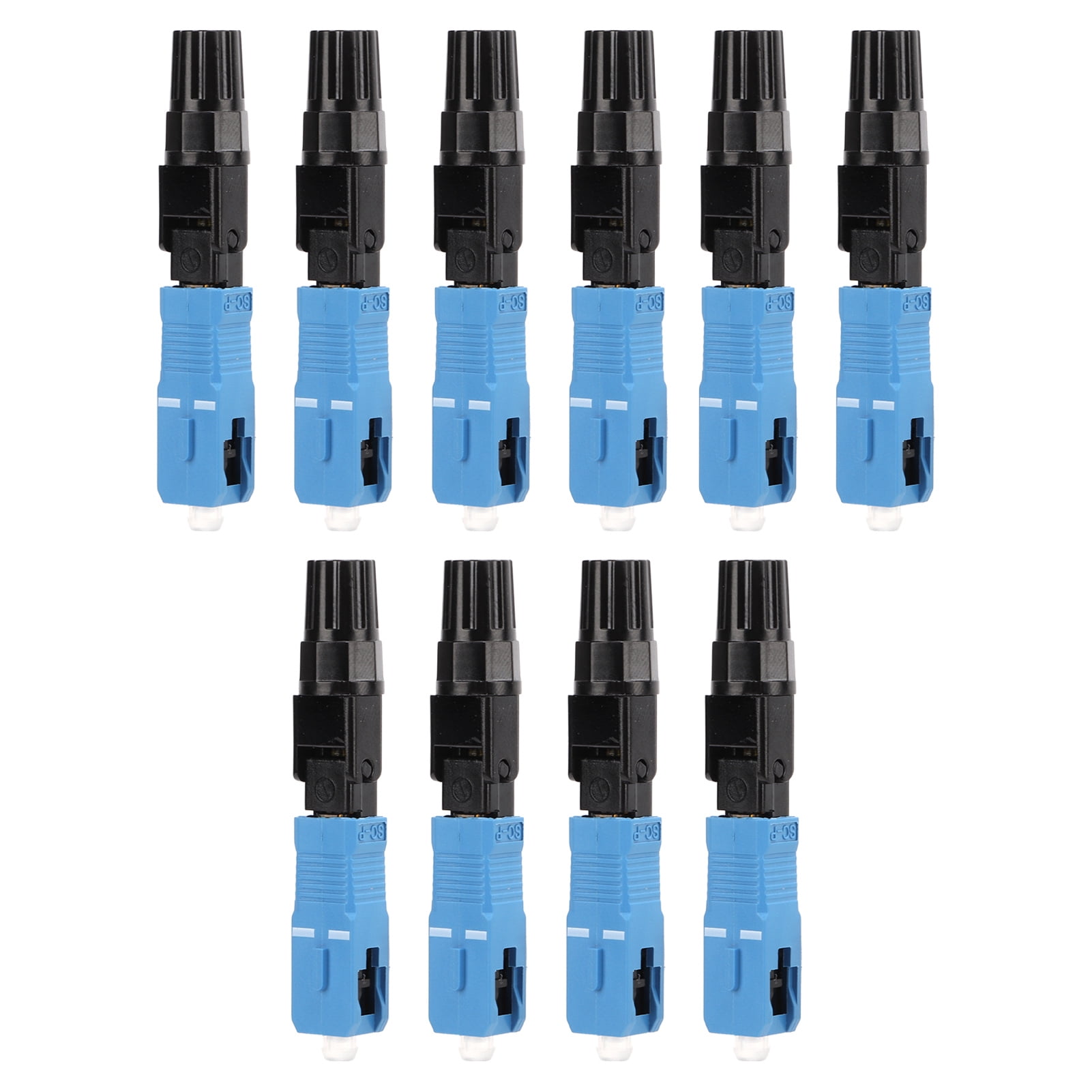 SC Single Mode Fiber Optic Adapter Fast Conduction Speed Low Loss ...