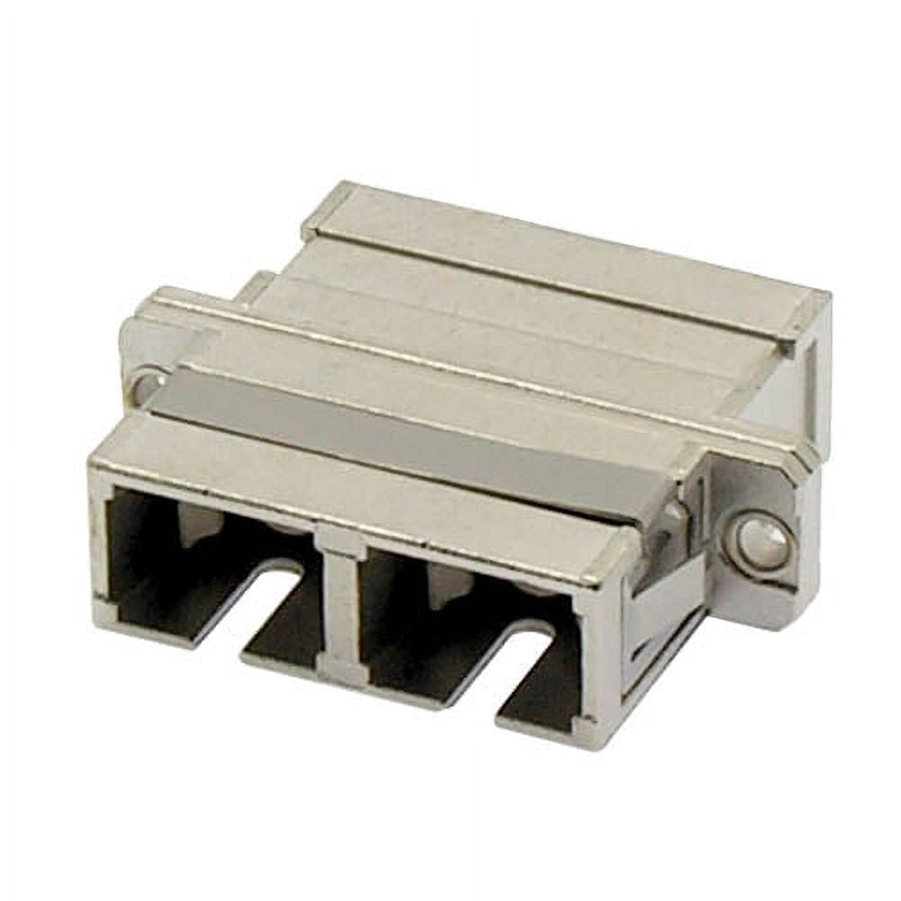 SC/UPC Multimode Duplex Fiber Optic Coupler with Flange, Metal (5 Pack ...