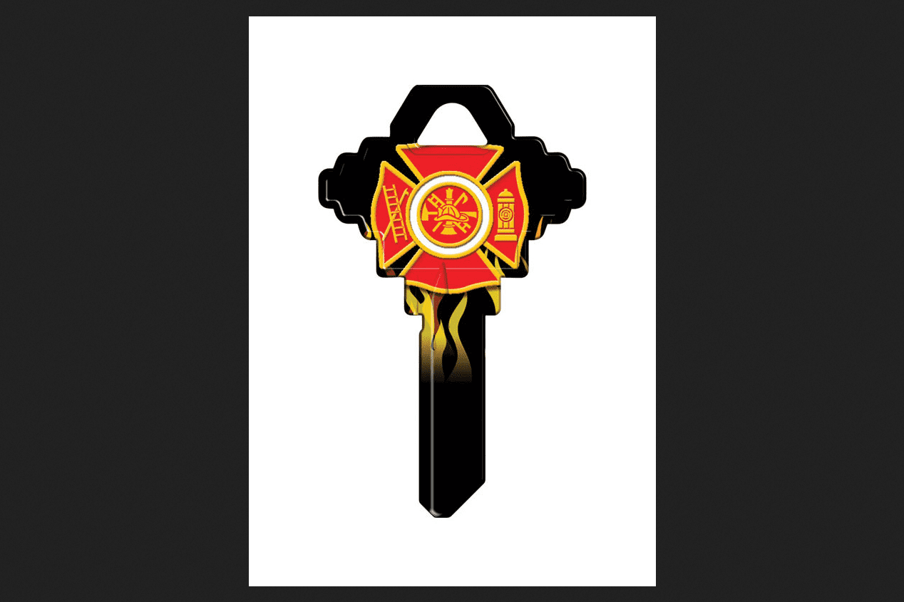 Hy-Ko 15005SC1-FRMN Sc1-Frmn Fireman Blank Key - pack of 5 - Walmart.com