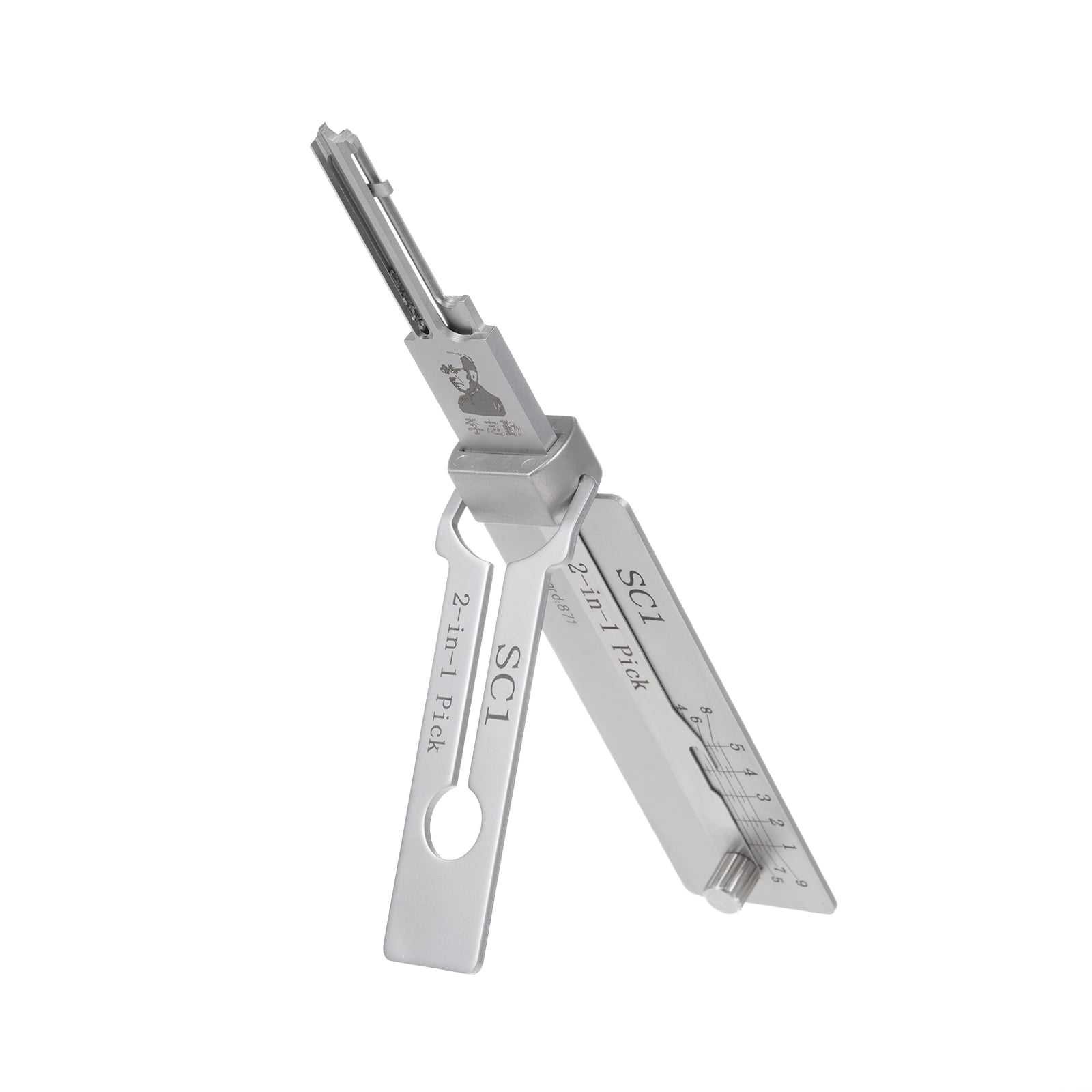 SC1 Lock Key Hook and Pick Set O-Ring Pick-up Kits Stainless Steel 2 In ...