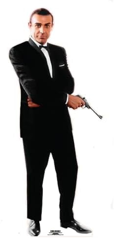 SC1007 Sean Connery Bond PPK Silenced Pistol Cardboard Cutout Standee ...