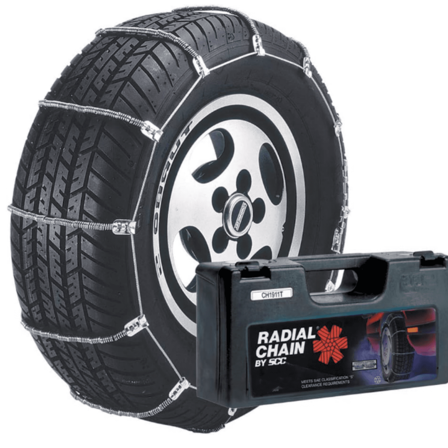 SC1032 Radial Chain Cable Traction Tire Chain - Set of 2 - Walmart.com