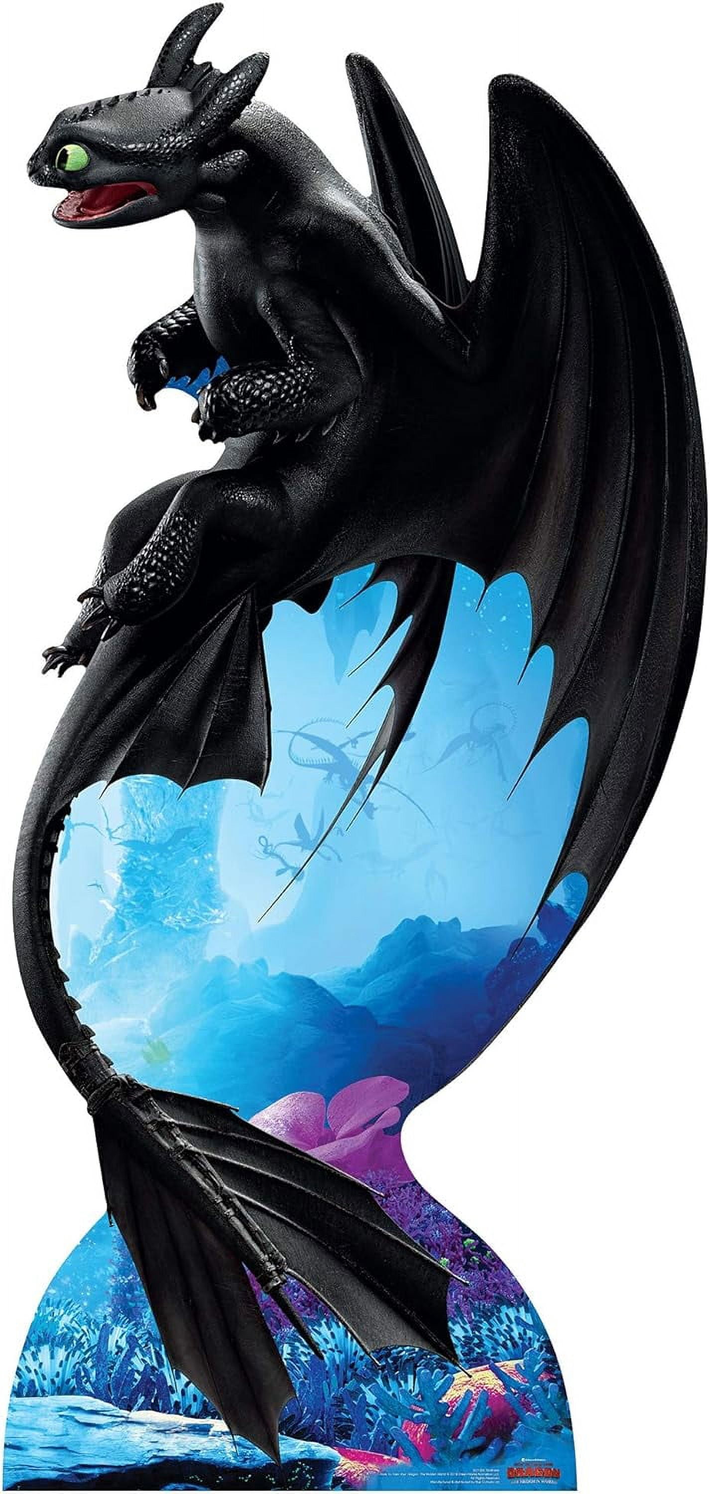 SC1300 Toothless HTTYD3 Cardboard Cutout Standup - Walmart.com