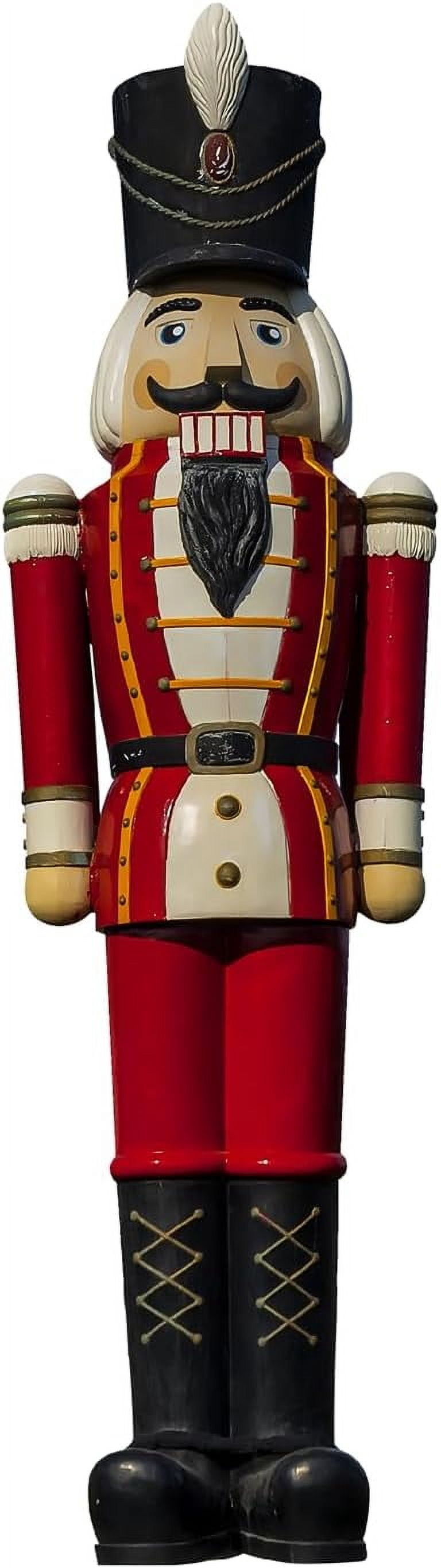 SC2070 Toy Soldier Red Christmas Nutcracker Cardboard Cutout Standee ...