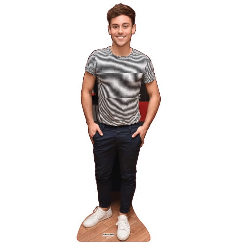 SC2486 Tom Daley Tee Cardboard Cutout Standee Standup - Walmart.com