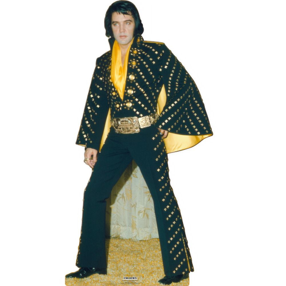 SC2551 Elvis Yellow Scarf Cardboard Cutout Standee Standup - Walmart.com