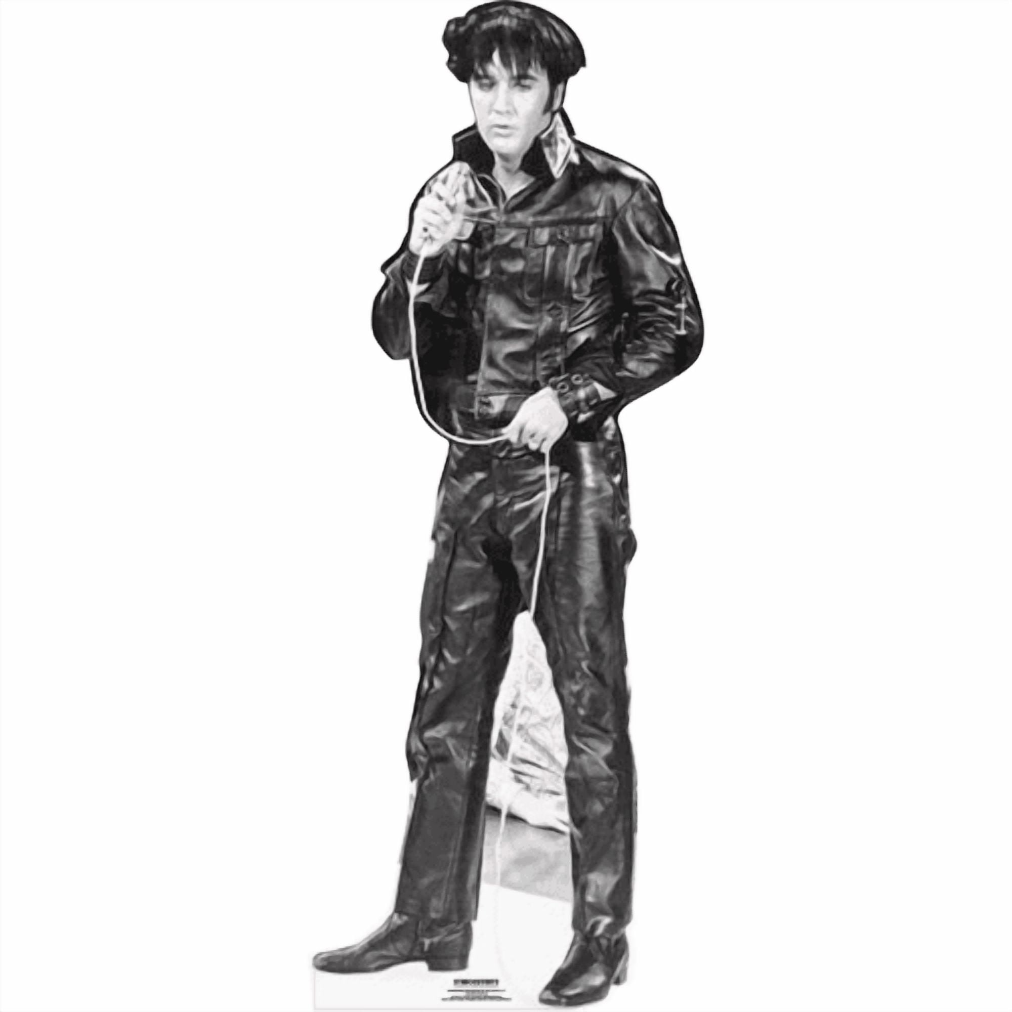 SC2553 ELVIS Leather REMASTERED Cardboard Cutout Standee Standup ...