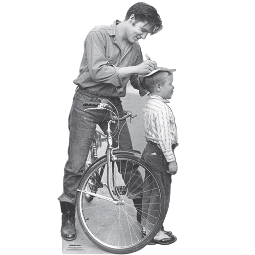 SC2555 Elvis Autograph Cardboard Cutout Standee Standup - Walmart.com
