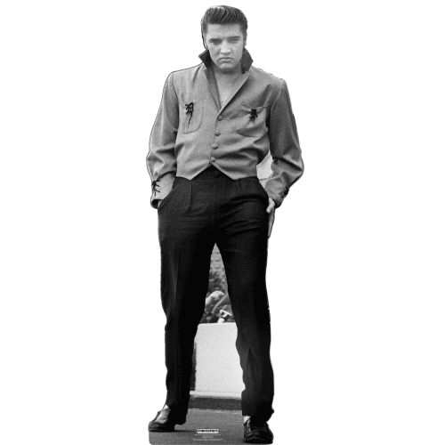 SC2577 Elvis in Person Casual Cardboard Cutout Standee Standup ...