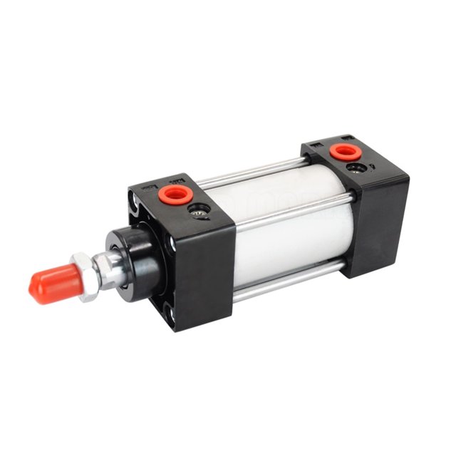 SC40X100 40mm Bore 100mm Small Piston Pneumo Double Acting Stroke ...