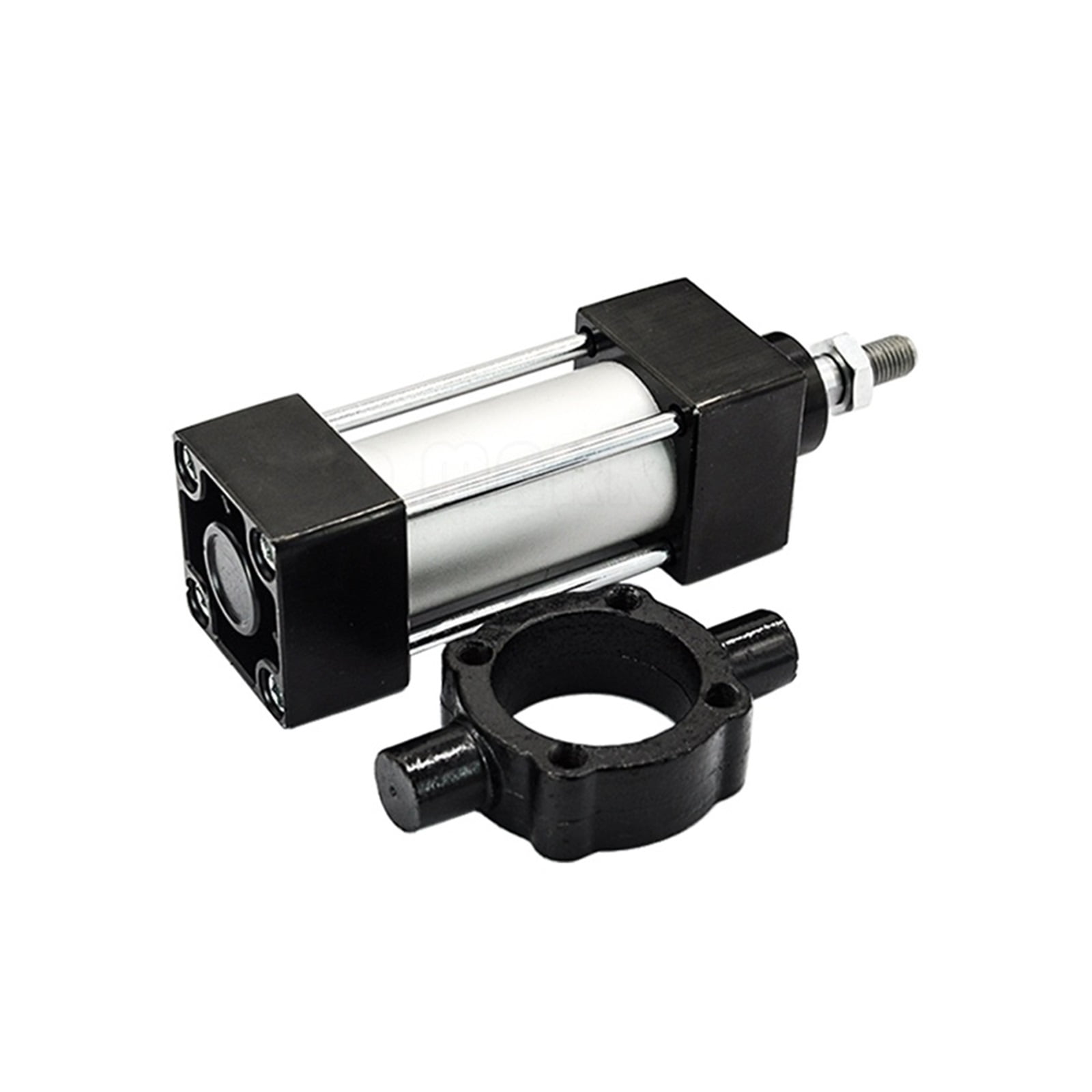 SC40X100 40mm Bore 100mm Small Piston Pneumo Double Acting Stroke Pressurized Rod SC Air ...