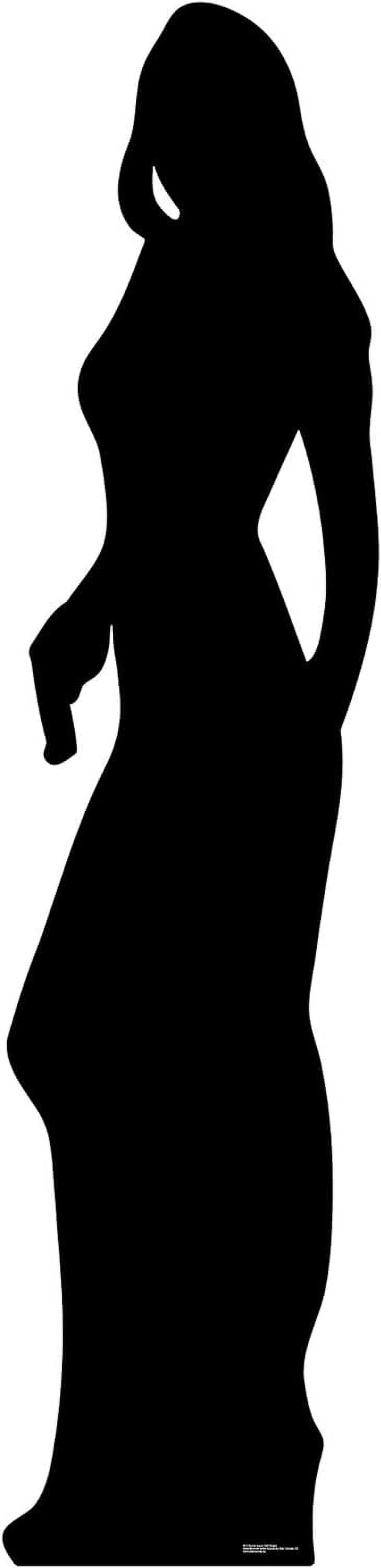 SC5 Secret Agent Girl Silhouette Single Pack Cardboard Cutout Standup ...