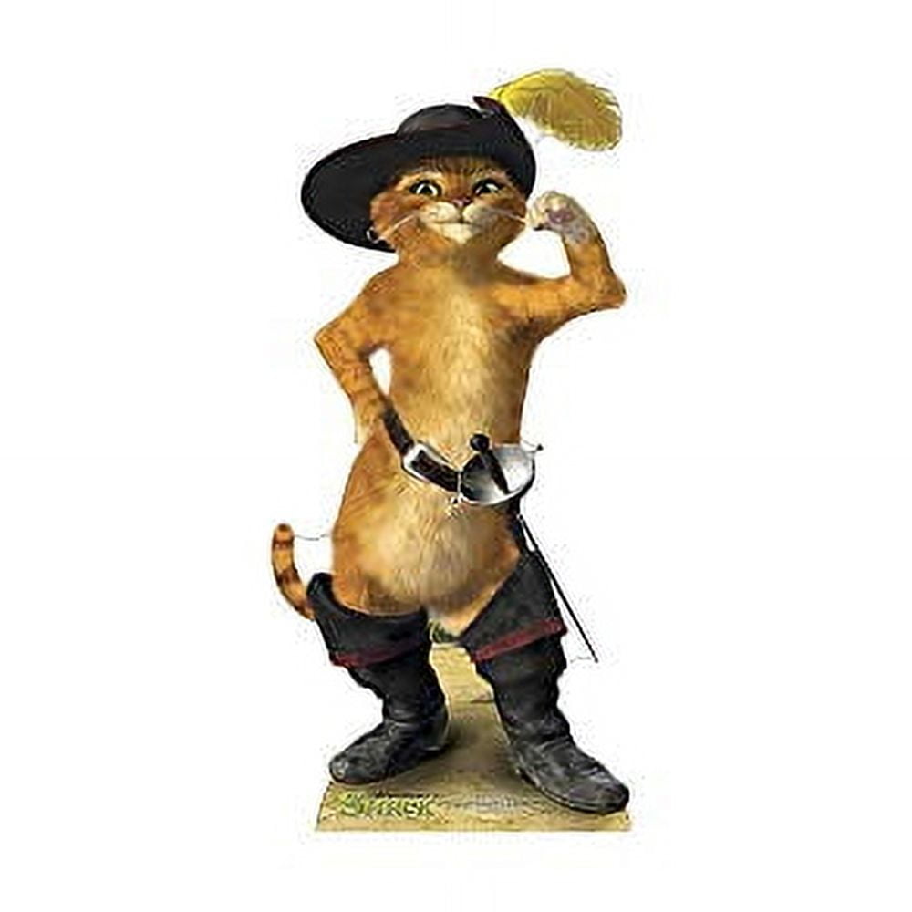 SC789 Puss in Boots Cardboard Cutout Standup - Walmart.com