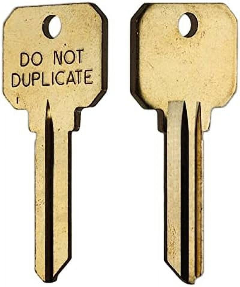 SC9 SCHLAGE "DO NOT DUPLICATE" KEY BLANK 50 PACK - Walmart.com