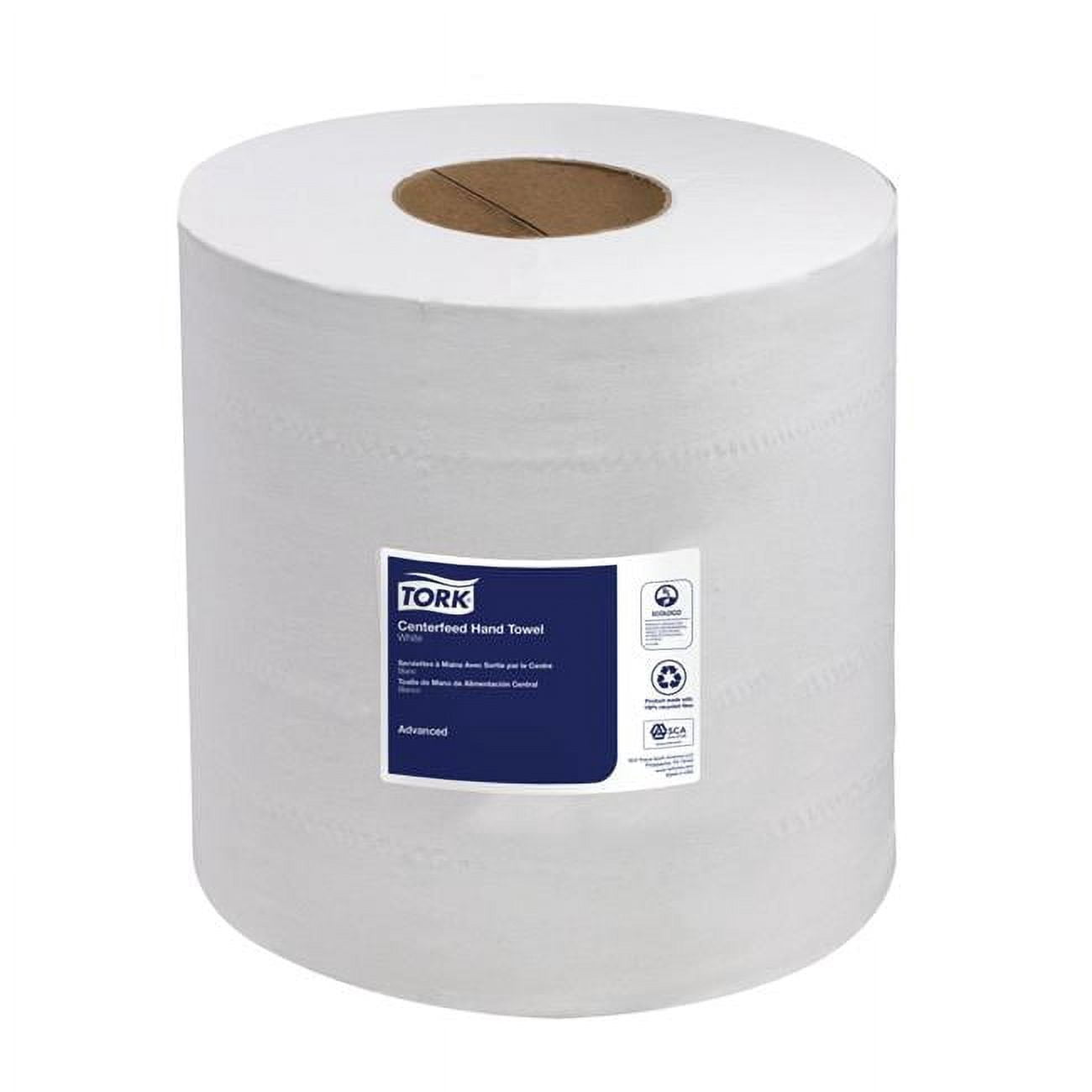 SCA Tissue 121204 CPC 7.6 in. x 590 ft. 2 ply Tork Advanced Soft ...