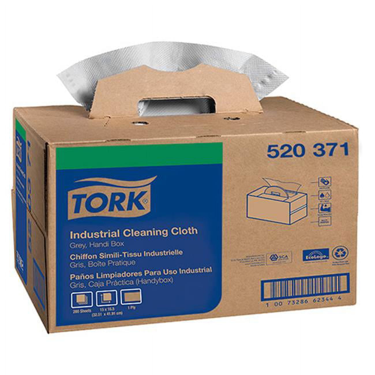 SCA Tissue SCA520371 Tork Premium Cleaning Wipes, Case of 280 - Walmart.com